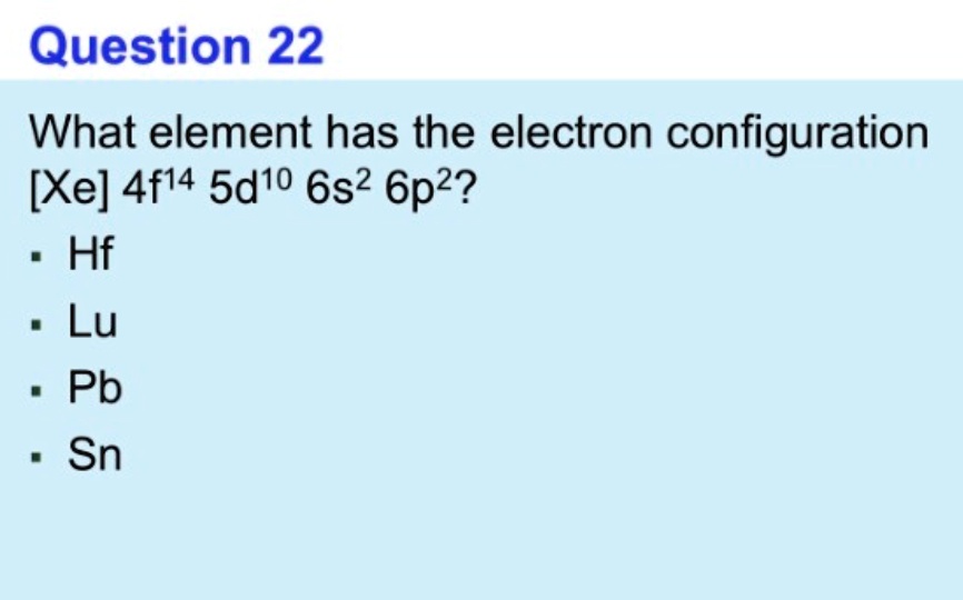 Xe 6s 2 4f 14 Element Name Online | dntu.edu.vn