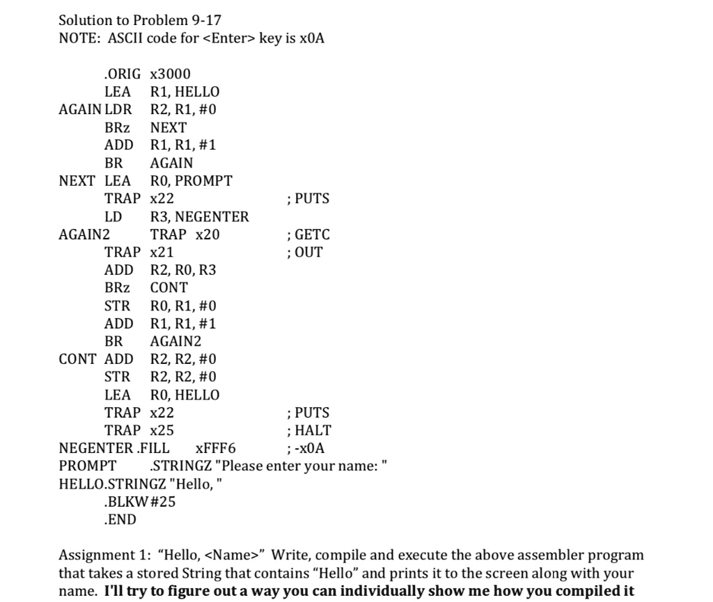 SOLVED Can Someone Explain What Do I Put Into The LC3 Simulator And solved-can-someone-explain-what-do-i-put-into-the-lc3-simulator-and