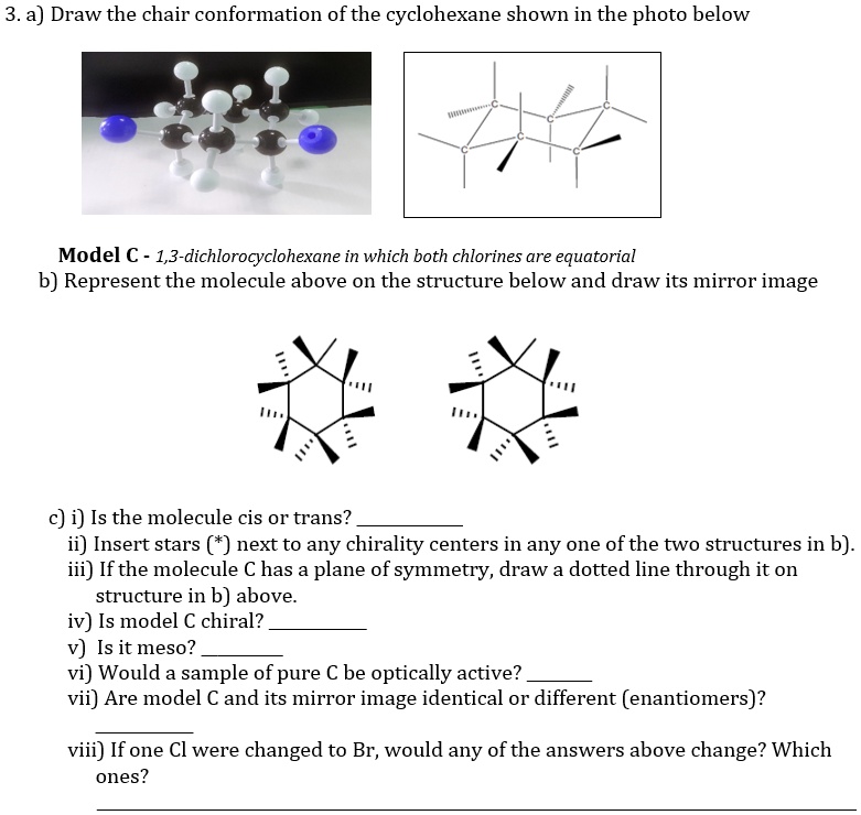 Chair Conformation Of Cyclohexane Practice at Mackenzie Petit blog
