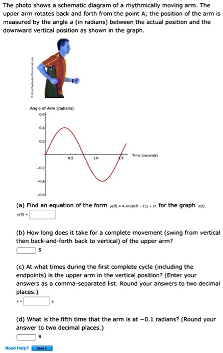 SOLVED: The photo shows schematic diagram of rhythmically moving mm The ...
