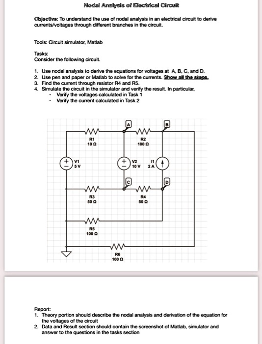 Nodal Analysis of Electrical Circuit Objective: To understand the use ...