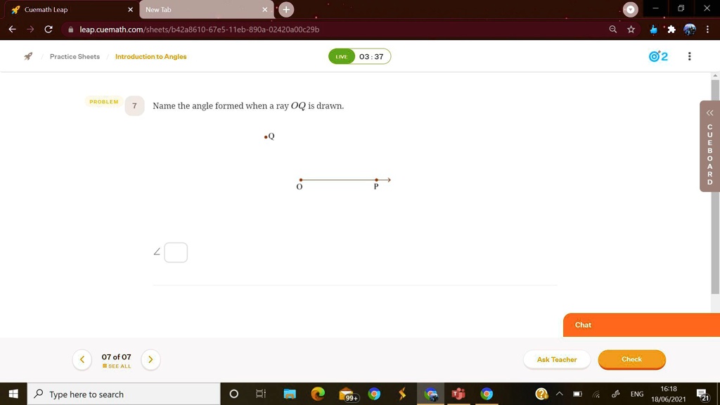 SOLVED:'answer this question correctly Cuemath Leap New Iao leap ... SOLVED:'answer this question correctly Cuemath Leap New Iao leap ...
