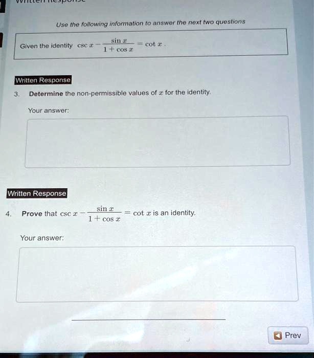 SOLVED: Texts: Use the following information to answer the next two questions. 4. Given the ...