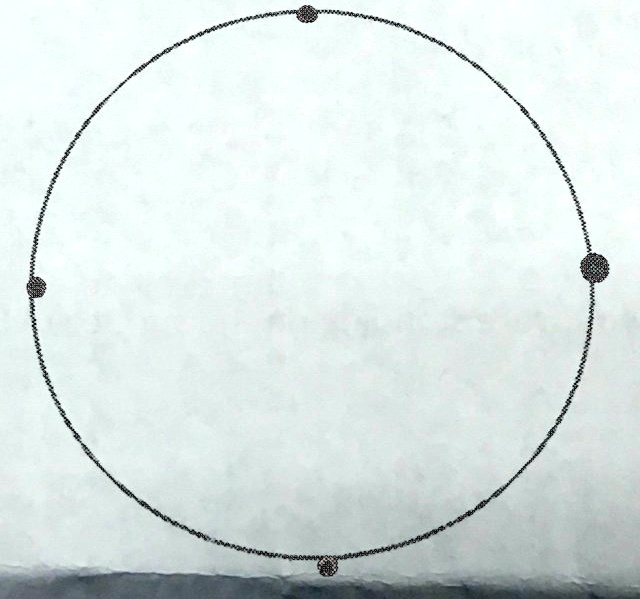 SOLVED: 'Draw in force and velocity vectors at the four marked positions the object below is ...