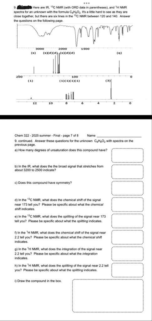 9 here are ir 13c nmr with ord data in parentheses and 1h nmr spectra ...