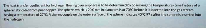 SOLVED: 1) solve for the thermal time constant, in sec2)what is the ...