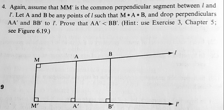 SOLVED: Again, assume that MM' is the common perpendicular segment ...