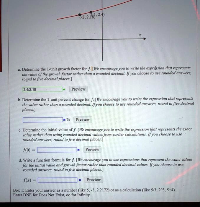 62218 determine the i unit growth factor for f we encourage you to ...