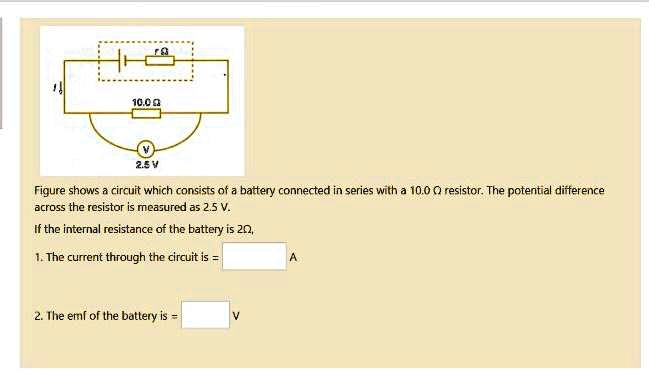 SOLVED: HFZ 10.0 2 Figure shows circuit which consists of battery ... SOLVED: HFZ 10.0 2 Figure shows circuit which consists of battery ...