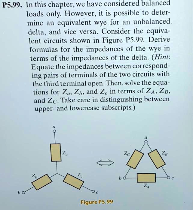 P5.99. In this chapter, we have considered balanced loads only. However ...