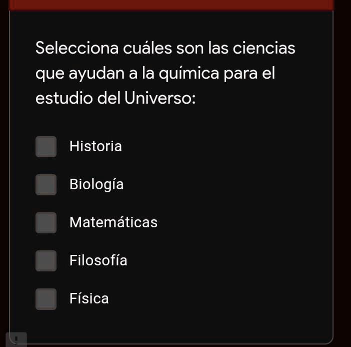 SOLVED: ME AYUDAN POR FAVOR Selecciona cuáles son las ciencias que ... SOLVED: ME AYUDAN POR FAVOR Selecciona cuáles son las ciencias que ...