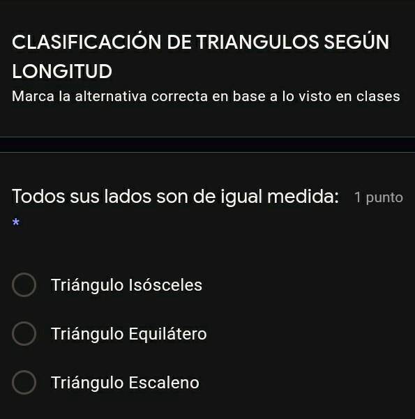 SOLVED: dejo corona corazon y sigoo ayuda pls CLASIFICACIÓN DE TRIANGULOS SEGÚN LONGITUD Marca ...