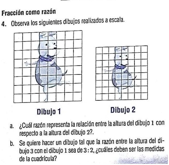 SOLVED: Me ayudan es para hoy mismo Fracción como razón 4 Observa los ...
