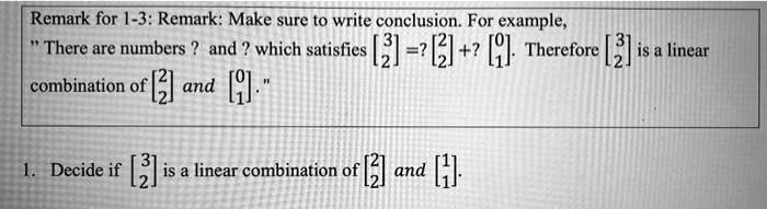 remark for 3 remark make sure to write conclusion for example there are ...