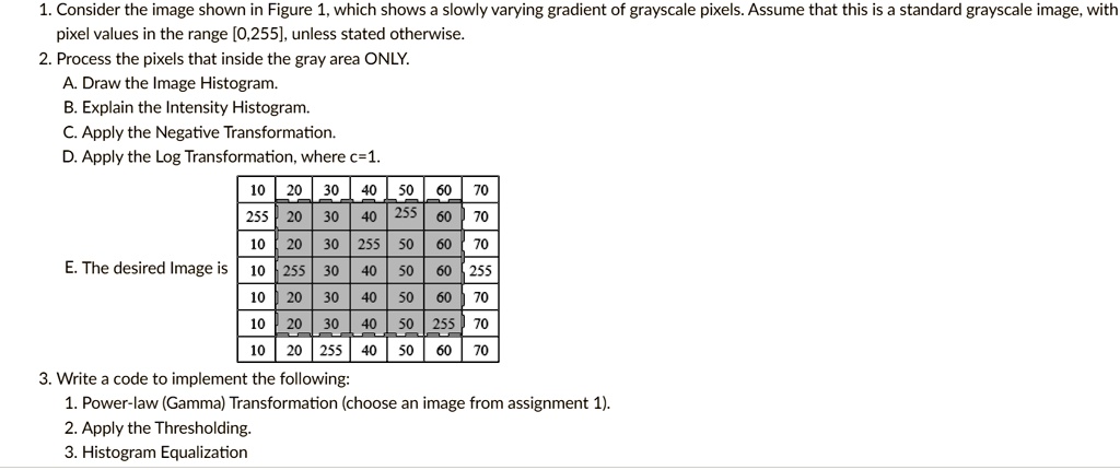 SOLVED: can someone help me to answer those questions, please? 1. Consider the image shown in ...