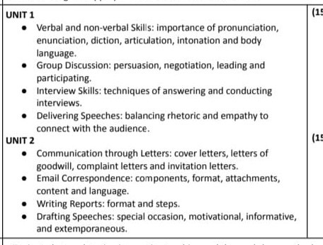 UNIT 1 - Verbal and non-verbal Skills: importance of pronunciation ...