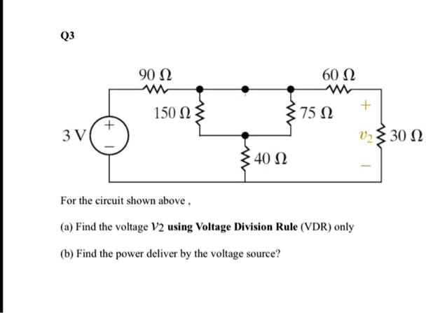 circuits 1 q3 90 wm 60 ww 5 30 400 for the circuit shown above afind ...