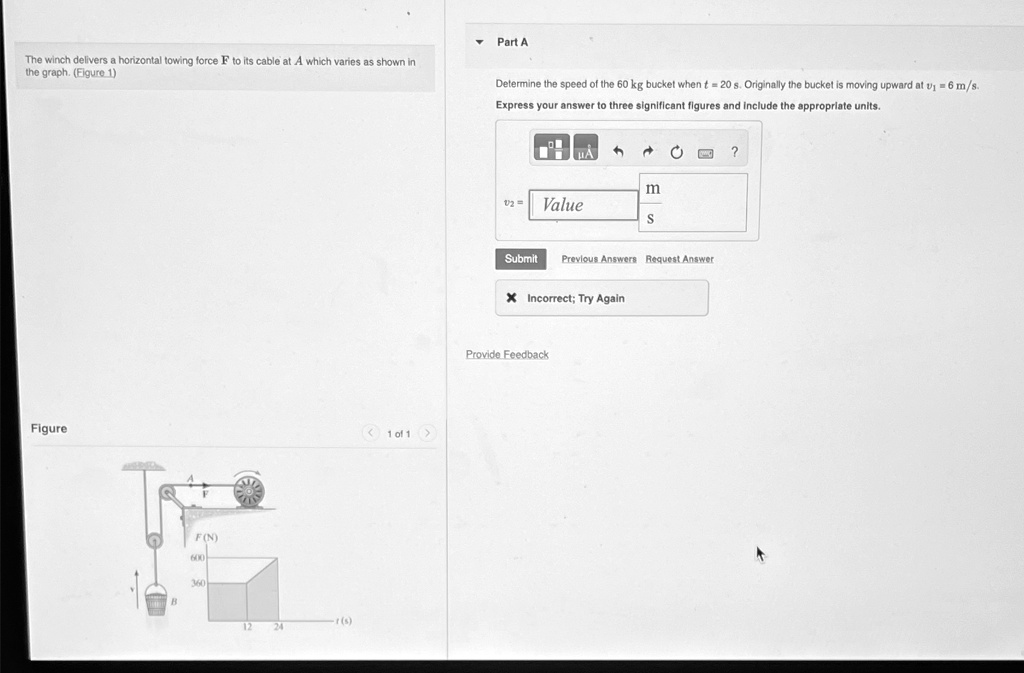 the winch delivers a horizontal towing force f to its cable at a which ...