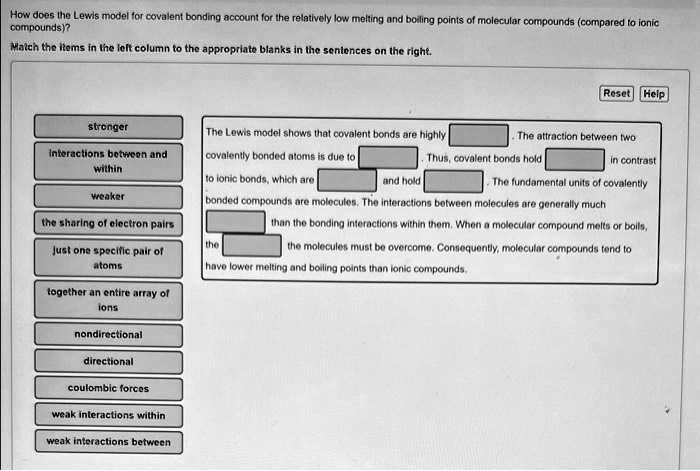 How does the Lewis model for covalent bonding account for the ...