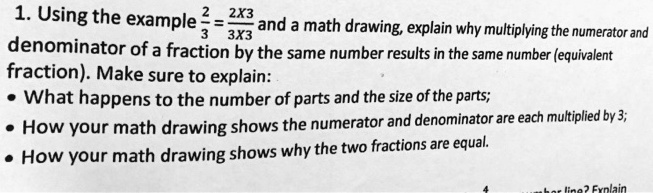SOLVED: Using the example 3 2x3 and a math drawing explain why ...