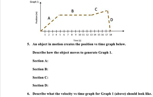 Title: Object in Motion and Velocity-Time Graph An object in motion ...