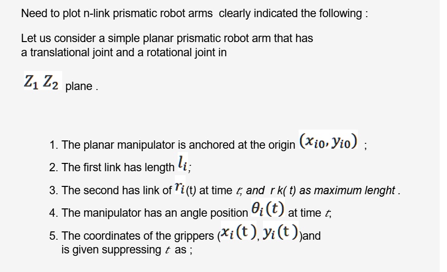 SOLVED: Avoidance obstacles will be Ellipse Let us consider a simple ...
