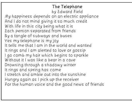 SOLVED: What is the literary device used in the following lines 10-12 ...