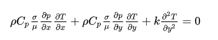SOLVED: The differential energy equation for an incompressible two ...