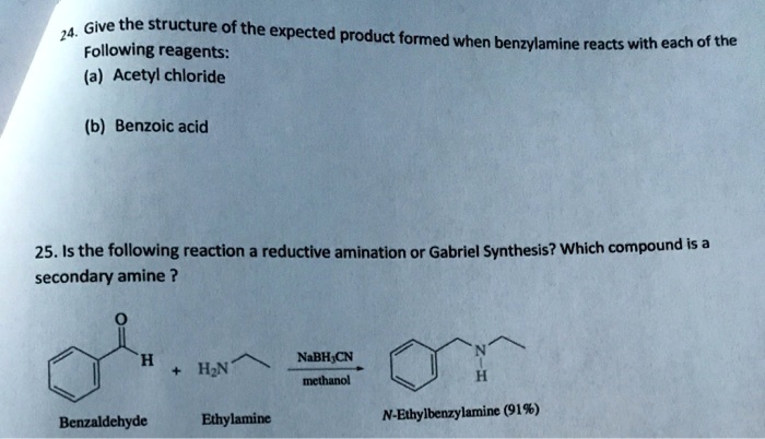 SOLVED: Give the structure of the expected product formed when ...