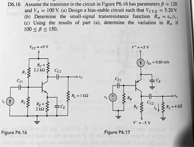 Text: Need help on 6.16. Please show steps. D6.16: Assume the ...