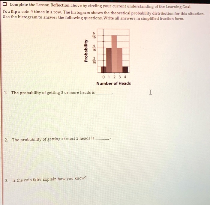 SOLVED: Complete the Lesson Reflection above by circling your current understanding of the ...