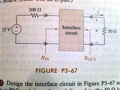 15 V 100 ? Interface circuit 50 ? RIN ROUT FIGURE...