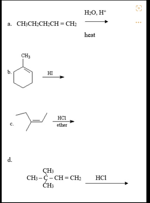 SOLVED: Can someone please help with these? Determine the structure of ...