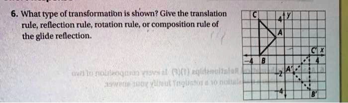6. What type of transformation is shown? Give the translation rule ...