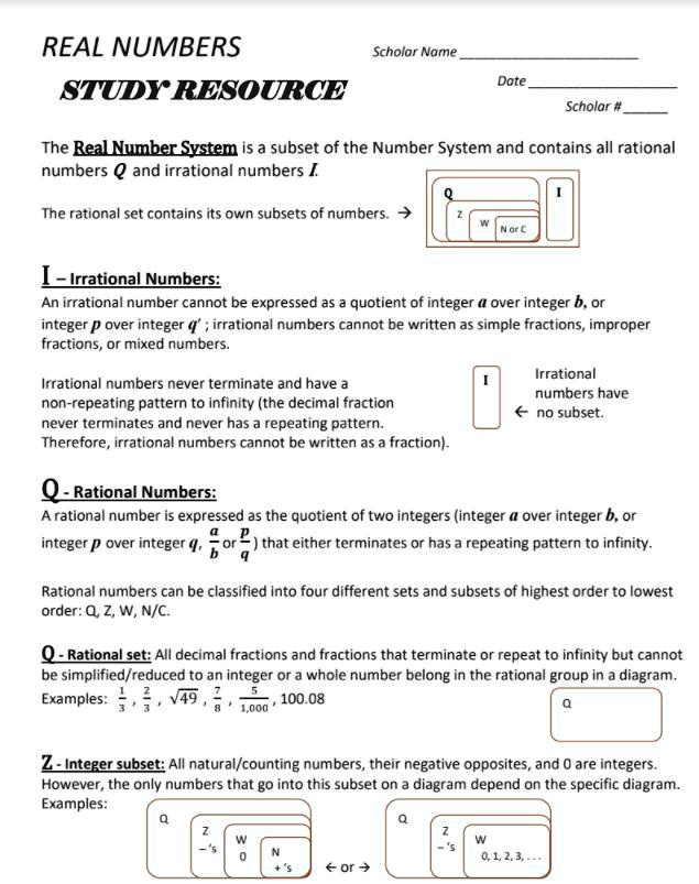 SOLVED: 'Hello, please help me with this, instructions shown in pictures REAL NUMBERS Scholar ...