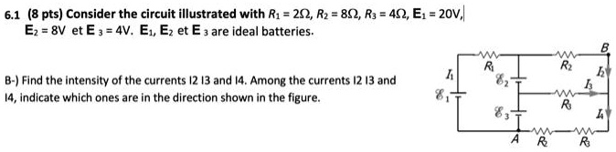 6.1 (8 pts) Consider the circuit illustrated with R1 = 2Ω,...