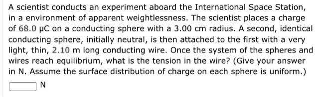 a scientist conducts an experiment aboard the international space ...