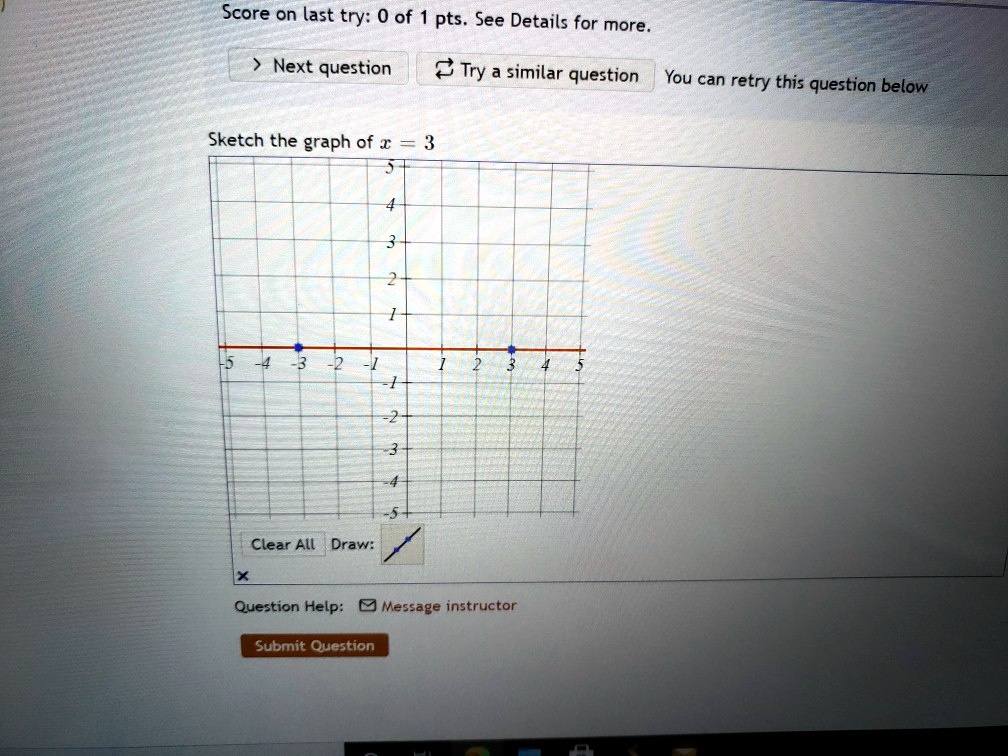 SOLVED: Score on last try: 0 of pts. See Details for more. Next question Try similar question ...