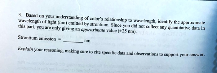 SOLVED: Based on your understanding of color's relationship to ...