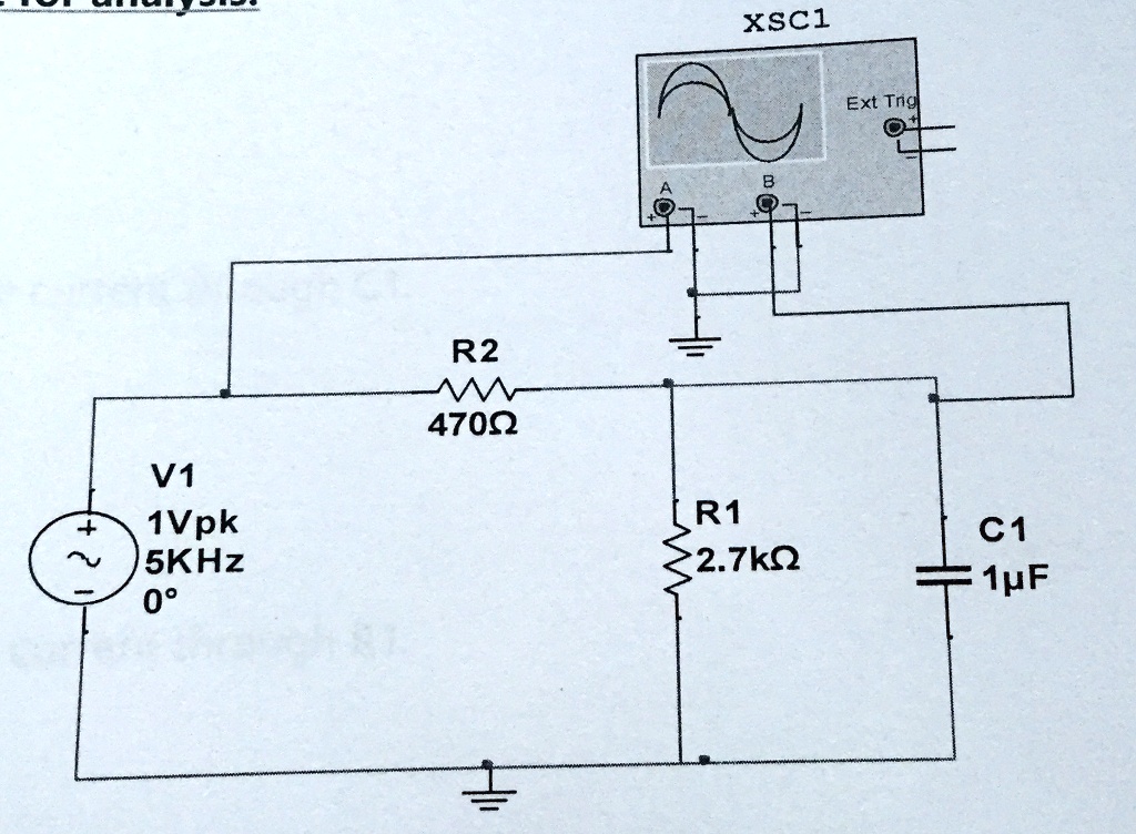 SOLVED: Using the circuit in Figure 4-1, compute the capacitive reactance for C1. Xc = 1 / (2Ï ...