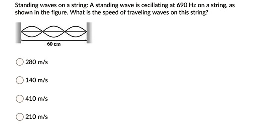 Solved Standing Waves On A String A Standing Wave Is Oscillating At