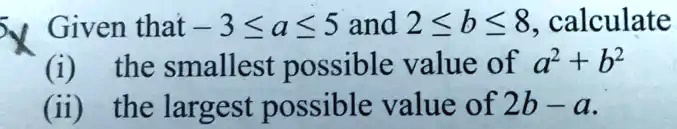 SOLVED: X Given that - 3