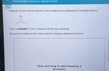 SOLVED: Understanding H atoms in a skeletal structure Suppose all the ...