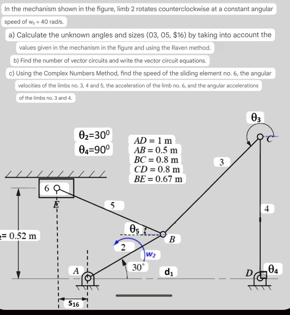 SOLVED: a) Q3 Q5 s16 we have to find? In the mechanism shown in the ...