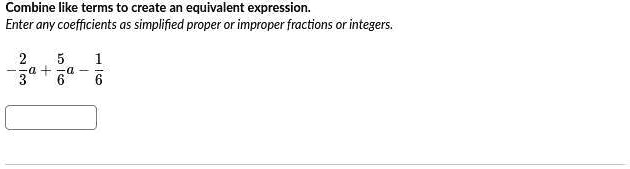 SOLVED: 'Whats the answer? ( BRANLIEST ) Combine like terms to create an equival lent expression ...