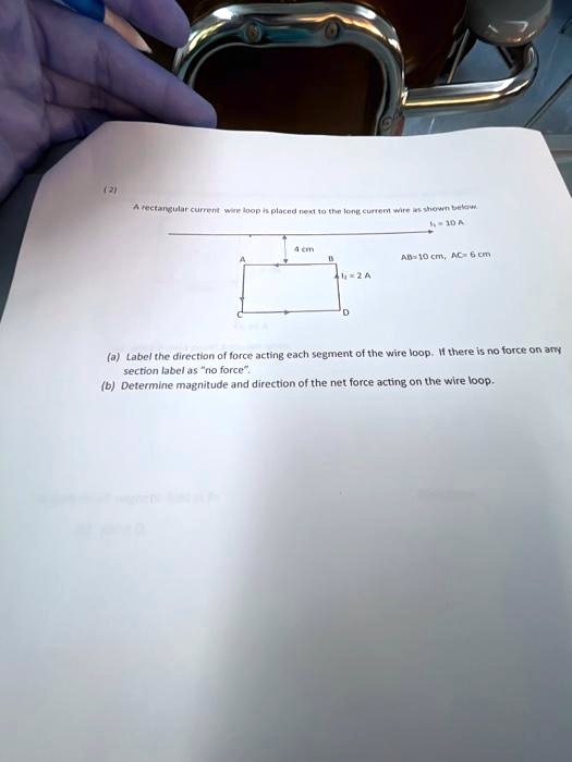 Solved Texts 6 10a Ab 10 Cm Ac 6 Cm A Label The Direction Of Force
