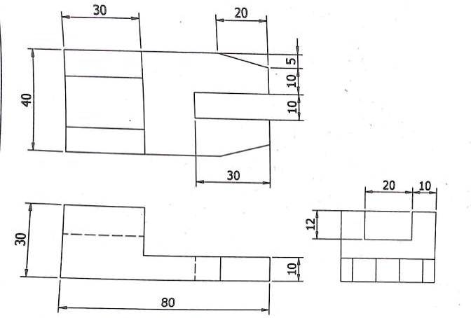SOLVED: Draw The Following Isometric Drawing SOLVED: Draw The Following Isometric Drawing