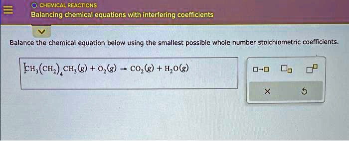 please help me ochemical reactions balancing chemical eguations with ...