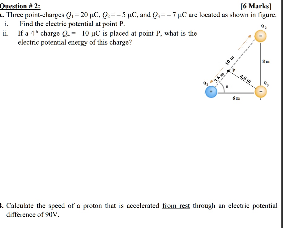 Electric Potential Energy For 3 Charges at Hamish Sutherland blog