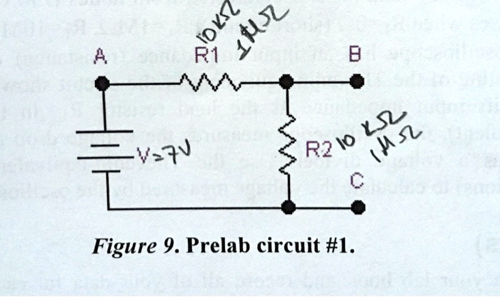 Figure 9. Prelab circuit #1.